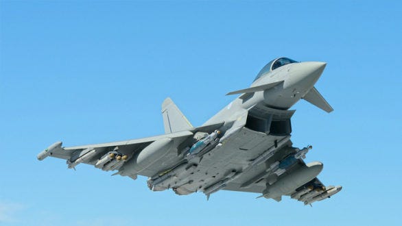 Qatar announces surprise deal to buy 24 Typhoons from the UK | by ...