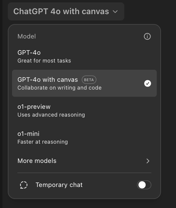使用 GPT Canvas 方便的編輯功能修改文章和程式. 最近 GPT 推出全新的 Canvas 功能，它會在聊天訊息的右側區塊顯示… | by 彼得潘的 iOS App Neverland ...