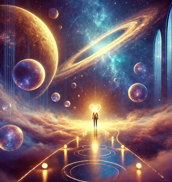 Celestial Stillness: A Journey Through Light and Illusion | by The Path of the Sage -Dark Night ...