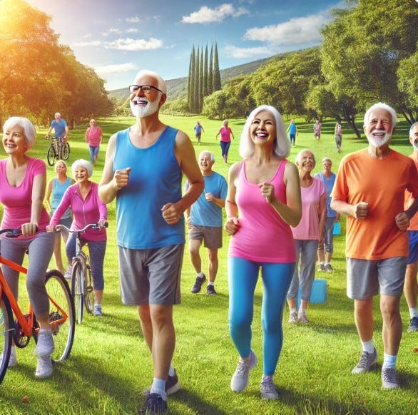 “More than 150 minutes of physical activity per week in old age reduces ...