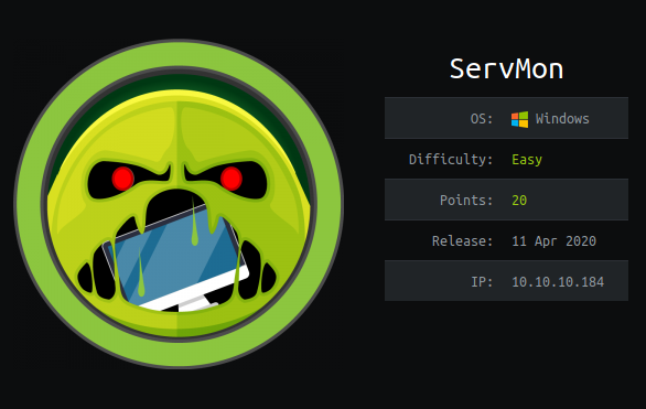 Hack the Box — Servmon (2). HTB is a platorm which provides a large… | by CurlS | Medium