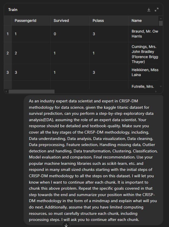 Building a Titanic Survival Prediction Model Using ChatGPT | by Nisarg Prajapati | Medium