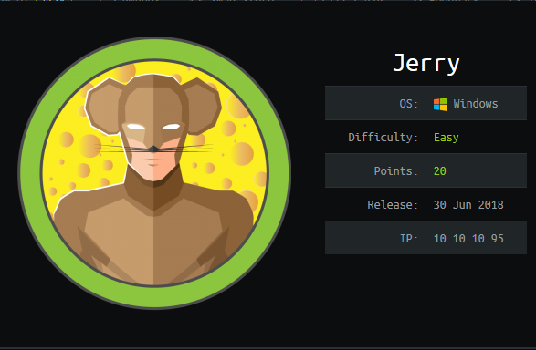 Jerry — HTB Walkthrough. Easy on deploy. | by Dhanishtha Awasthi | Medium