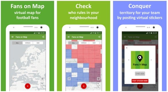 Football Fans on Map. Are you a football fan and want to find… | by ...