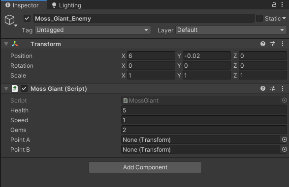 Setting up AI for our Moss Giant! | by addam davis | Medium