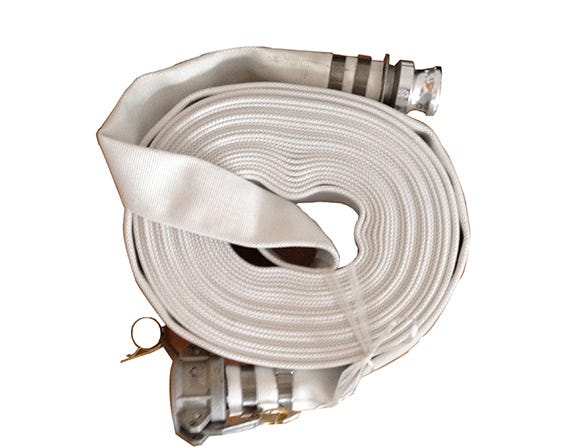 Single Jacket Mill Hose. Color of jacket: white, yellow, red… | by Bill ...