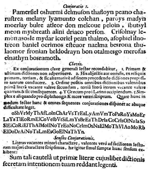 Conjuration ciphers in Trithemius’s “Steganographia” | by Marco Ponzi ...