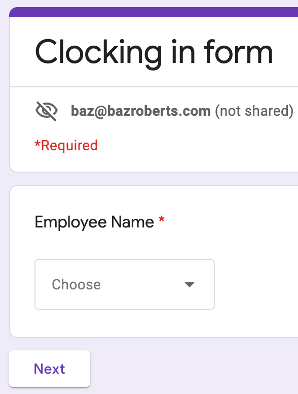 Google Forms — How to set up form navigation using Apps Script | by Baz Roberts | Medium