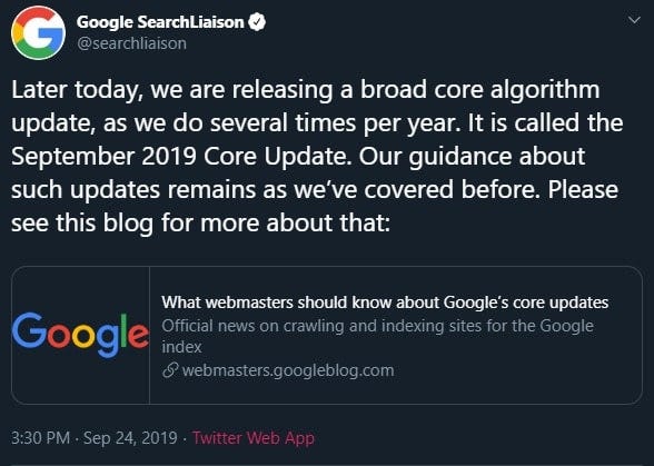 GOOGLE ALGORITHM UPDATES. For all of you who haven’t heard it… | by ...