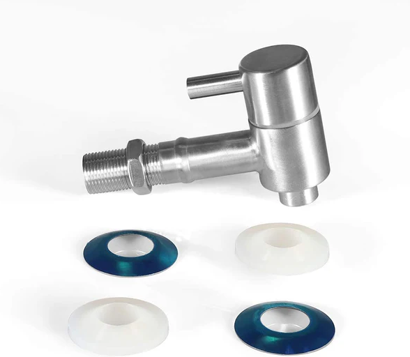 Buy Beverage Dispenser Spigot Faucet STAINLESS STEEL 16 mm with Ceramic ...