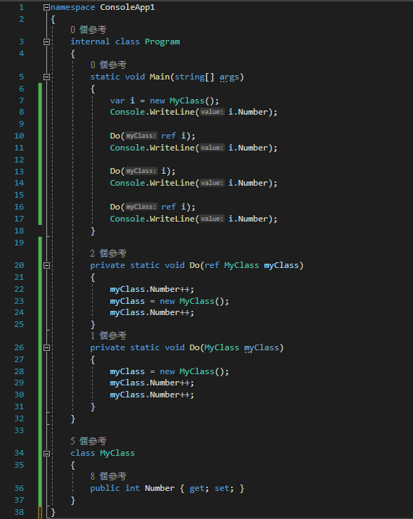 Difference between adding ref to the reference type - Sherry Tung - Medium