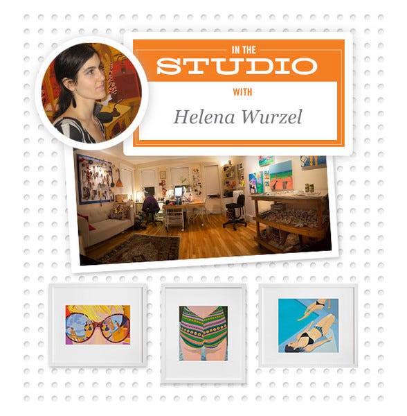In the Studio: Helena Wurzel. In the Studio, presented by 20x200 and ...