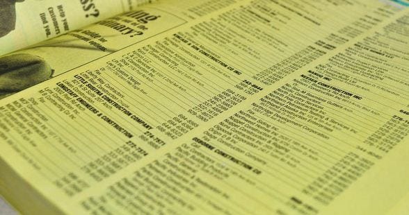 A story about an index called Yellow Pages | by Dasapta Erwin Irawan ...