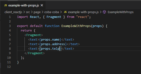 How to send data using props and destructor props with react.js | by ...