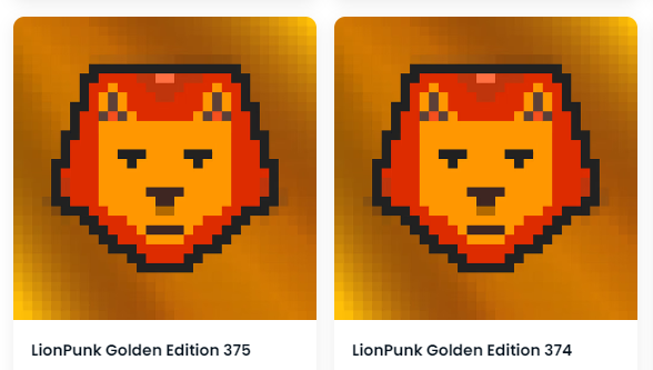 LionPunk’s Gold Edition! - Bybvnu - Medium