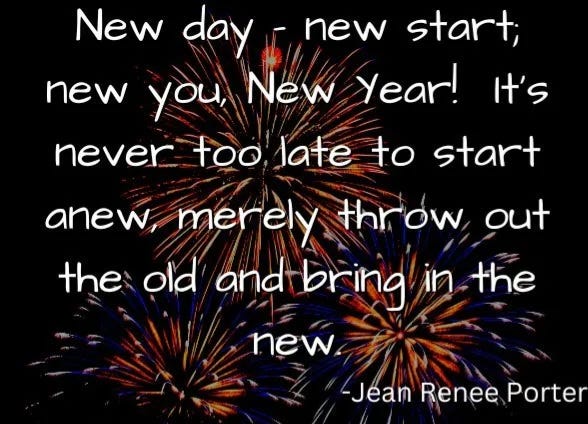 A new year, new beginnings. Yes, every New Year, we have a chance… | by ...