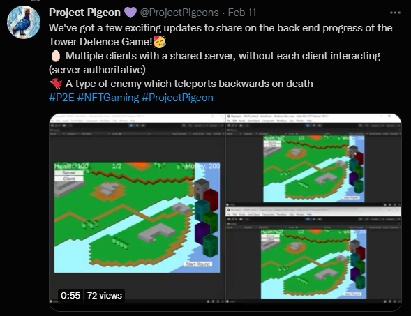 P2E Tower Defence Update and Future Plans | by Project: Pigeon | Medium
