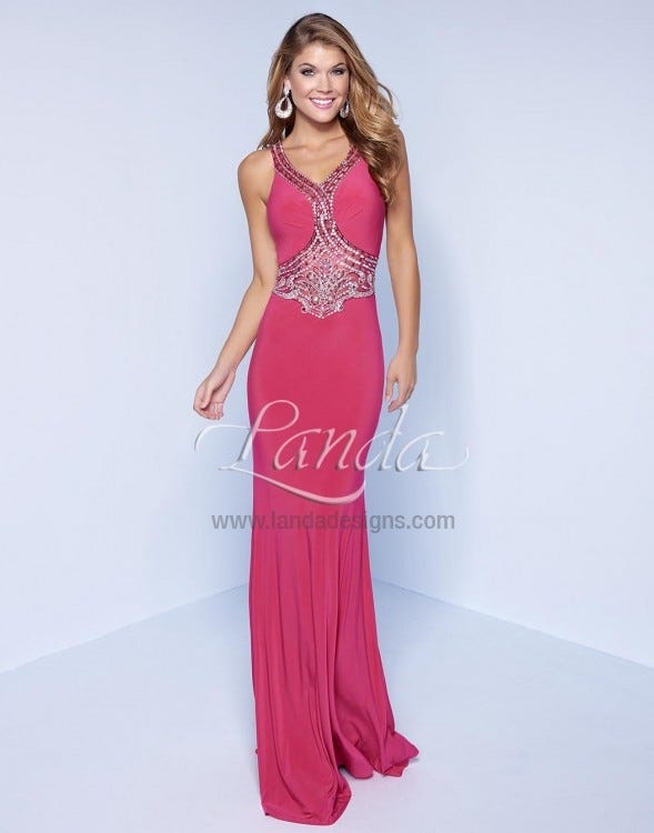 Landa Designs Splash Prom Dresses Landa Designs J463 | by wedding dress ...