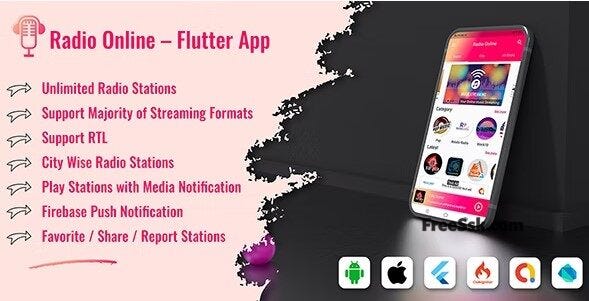 Nulled Radio Online V1 0 5 — Flutter Full App Free Download Freessk Sk Saikot Khan Medium
