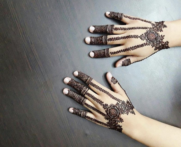 Easy Mehndi Designs For Beginners Step By Step