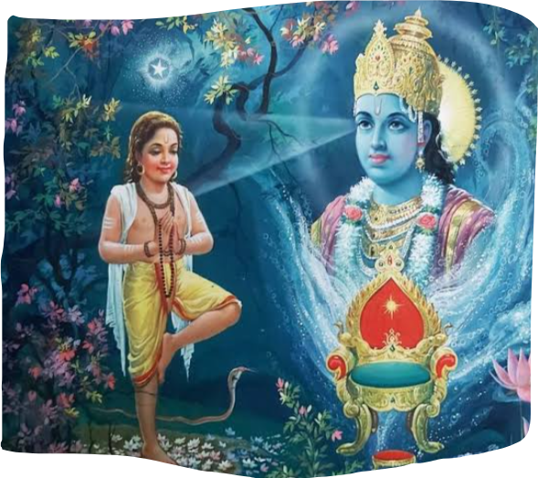 KRISHNA AND DRUVA •••. Druva was a young prince of uttanapada… | by Ms ...