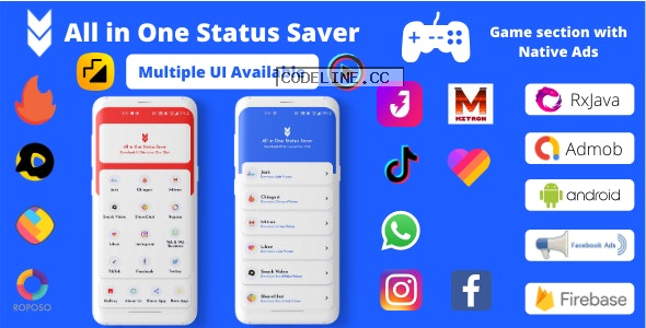 All in One Status Saver v19.0 — SnackVideo, ShareChat, Roposo, Likee ... All in One Status Saver v19.0 — SnackVideo, ShareChat, Roposo, Likee ...