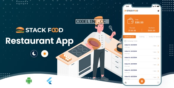 StackFood Multi Restaurant — Food Ordering Restaurant App v2.0 - WPNULL ...
