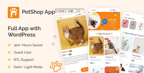 PetShop v1.0 — Flutter App with WordPress Backend - WPNULL - Medium
