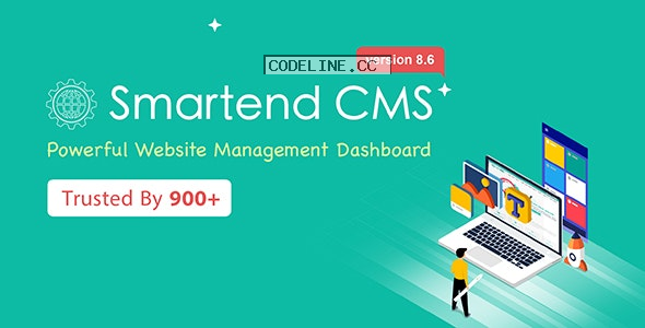 SmartEnd CMS v8.6.0 — Laravel Admin Dashboard with Frontend and Restful API - WPNULL - Medium