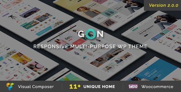 Gon v2.2.4 — Responsive Multi-Purpose Theme - WPNULL - Medium