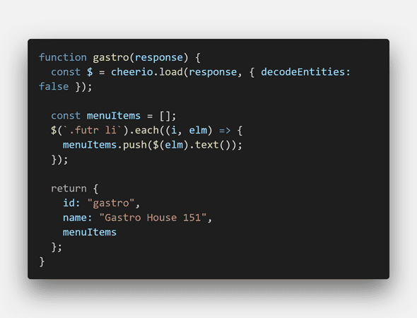Web scraping with JavaScript. The company I work for just moved into ...