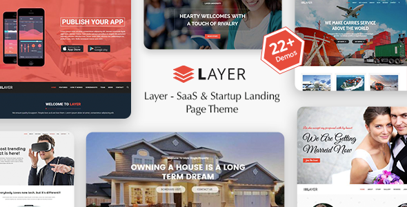 Elevate Your SaaS and Startup with Layer A Captivating WordPress Theme ...