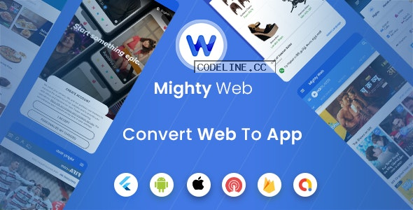 MightyWeb Flutter Webview v2.0.0 — Convert Your Website To An App + Admin Panel - WPNULL - Medium