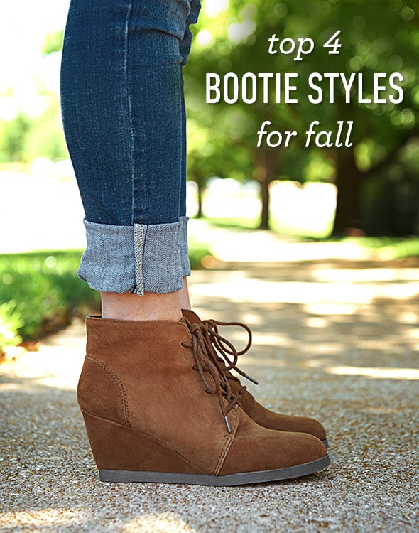 TOP 4 BOOTIE STYLES FOR FALL. Regardless of what style you pick… | by ...