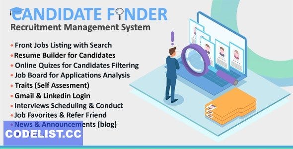 Latest Version: Candidate Finder v1.7 — Recruitment Management System ...
