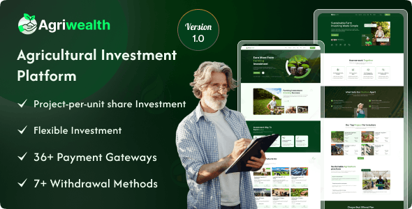 AgriWealth Nulled — Agricultural investment Solution | by bourequat | Medium