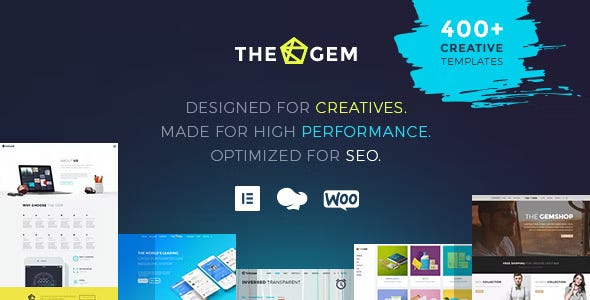 Free Download Thegem — Creative Multi Purpose And Woocommerce Wordpress
