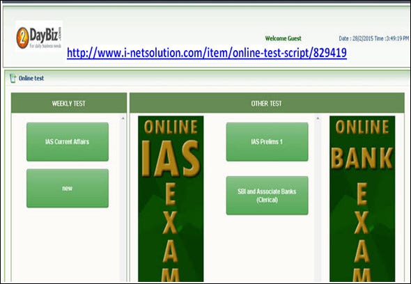 Php Online Test Script — I Netsolution By Inetwebdesign Medium