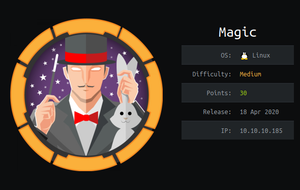 [HackTheBox]- Magic WalkThrough. Magic had been retired, i made… | by FoxSin34 | Medium