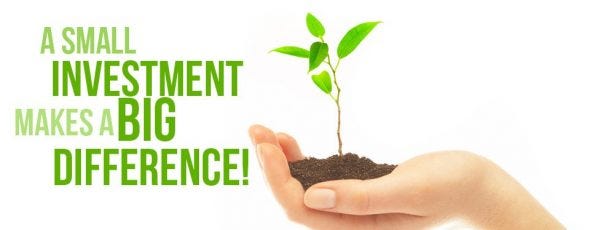 Start With Small Amounts. When I first started investing into… | by ...