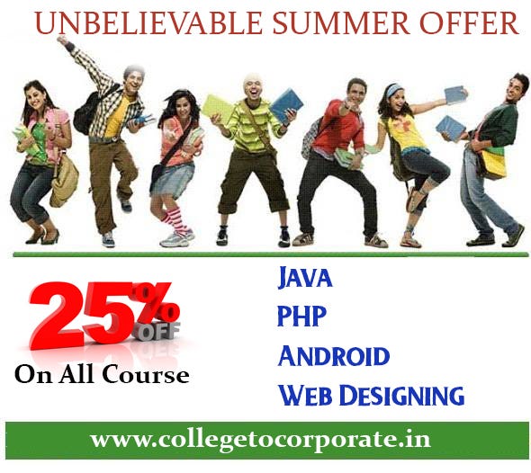 UNBELIEVABLE SUMMER OFFER With 100% Placement Assistance THE ONLY WAY ...