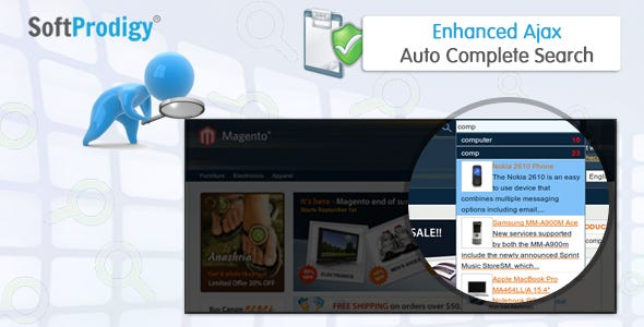 Enhanced Ajax AutoComplete Search Magneto Extension | by SoftProdigy | Medium