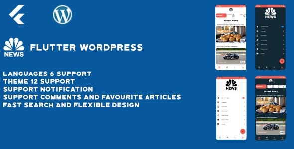 Flutter wordpress app. This is our first app in code canyon | by Gustblack | Medium