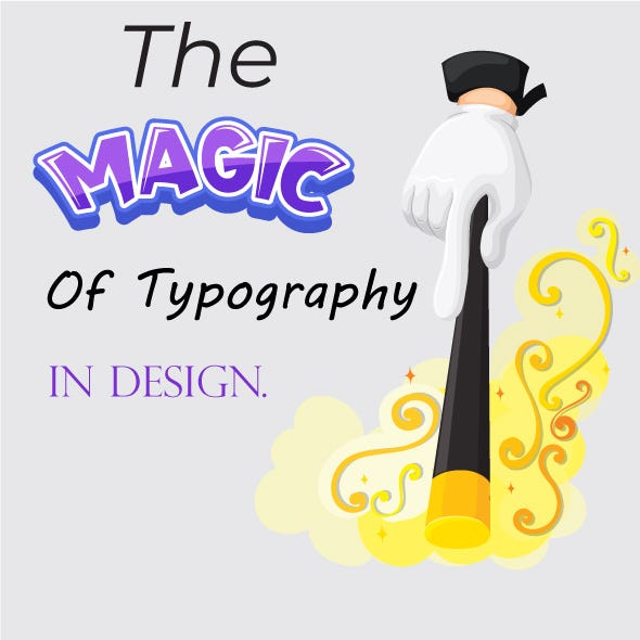Typography Design in Graphic Design | by Ronyahmed | Jun, 2023 | Medium