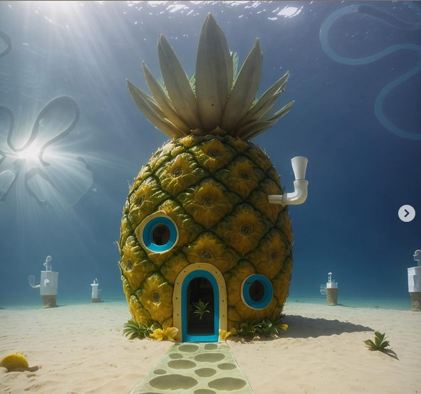 Real Spongebob Pineapple House