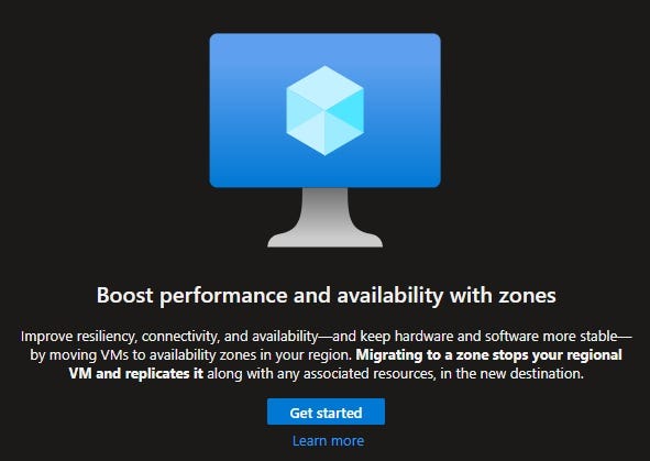 Azure — Move virtual machines to availability zones. | by Eduardo ...