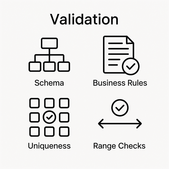 Validation in Data Engineering. Validation acts as the active… | by Agha Mustafa Ali Khan ...