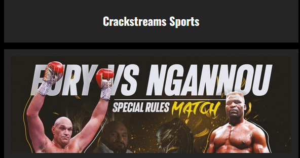 Crackstreams Sports. Crackedstreams Review | by Dalepham | Nov, 2023 ...