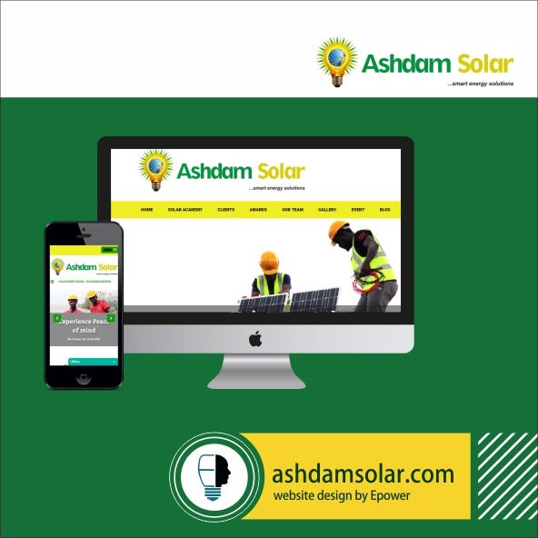 Reasons Why You Should Invest In a Website: The Ashdam Solar Case Study ...