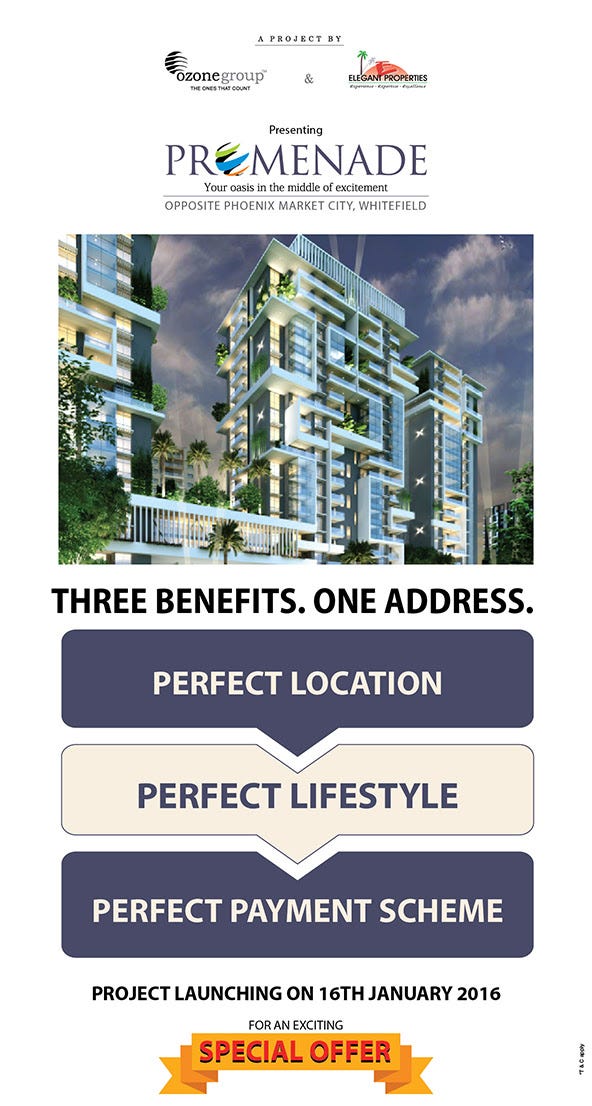 Ozone Promenade Premium Apartment Opp. to Phoenix Mall Whitefield Bangalore | by Ananya Prop ...